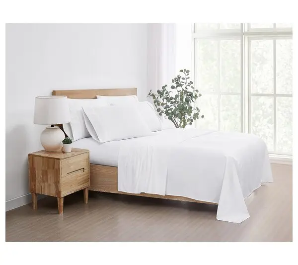 5TH AVENUE LUX 1200tc Cvc Cooling 6 Piece Cal King Sheet Set