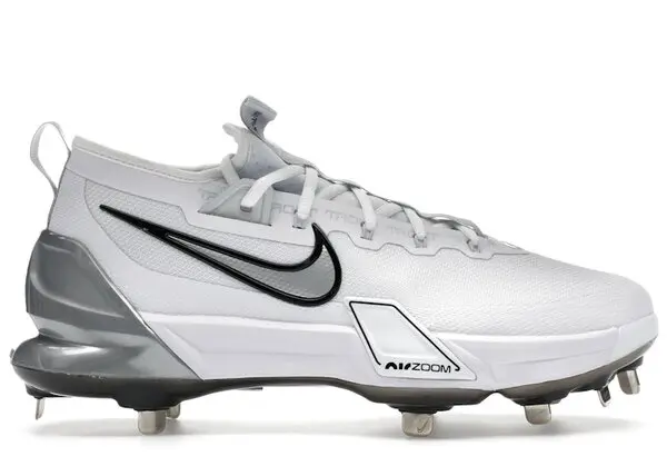 Nike Force Zoom Trout Elite Metallic Silver - White/black/pure Platinum