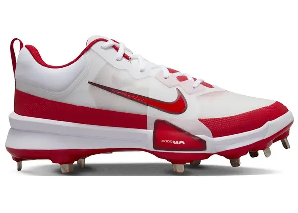 Nike Force Zoom Trout Pro - White/team Red/university Red