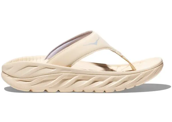 Hoka One One Ora Recovery Flip - Vanilla/lunar Rock