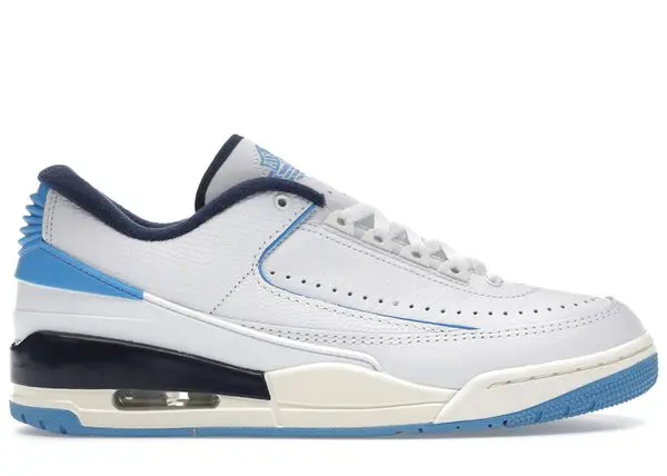 JORDAN 2/3 Unc Sneakers - White/university Blue/midnight Navy