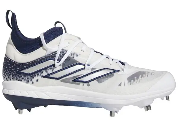 Adidas Adizero Afterburner 9 Nwv - Team Navy Blue 2/silver Metallic/cloud White