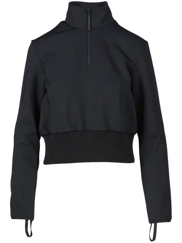 Aztech Mountain Half-zip Sweatshirt - Black
