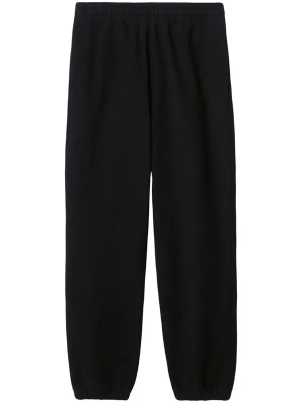 Burberry Checked Cotton Track Pants