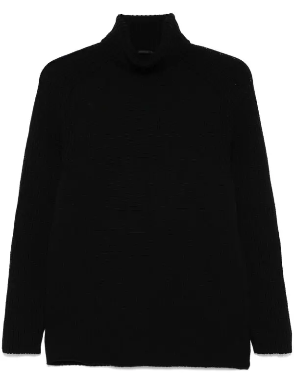 Transit Virgin Wool Sweater - Black