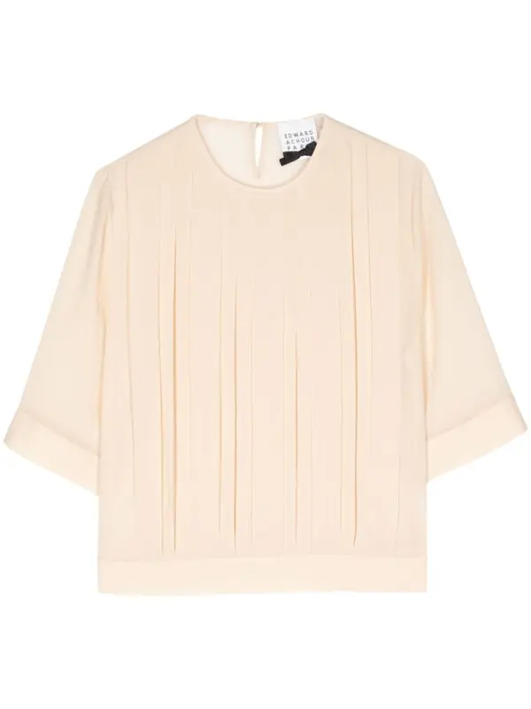 EDWARD ACHOUR PARIS Pleated Top