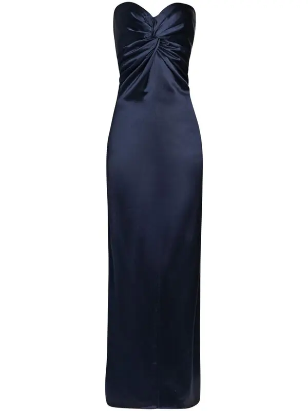 Retrofete Olivine Long Dress - Blue