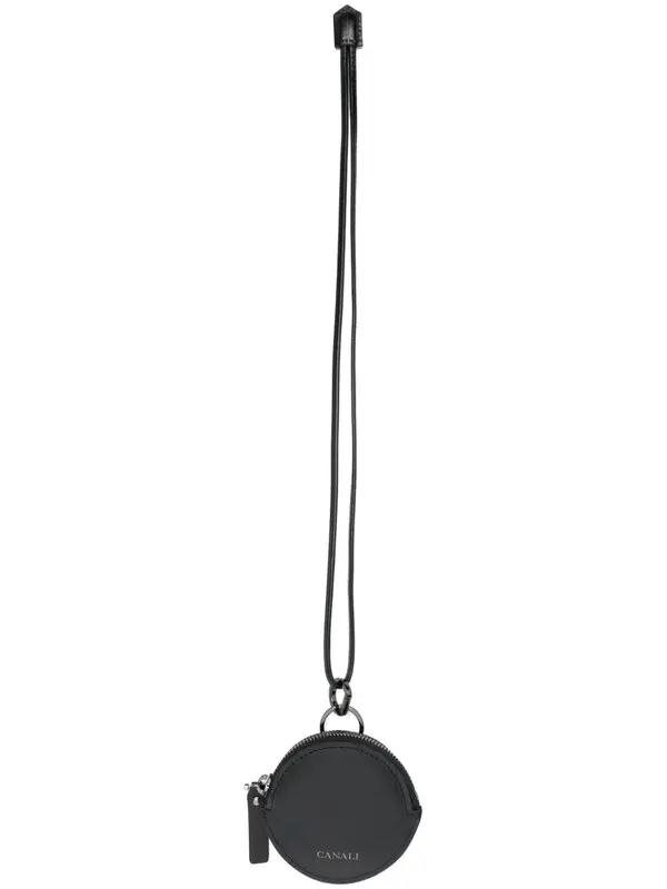 Canali Neck-strap Coin Purse