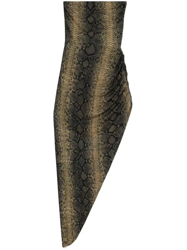 Norma Kamali Strapless Gown