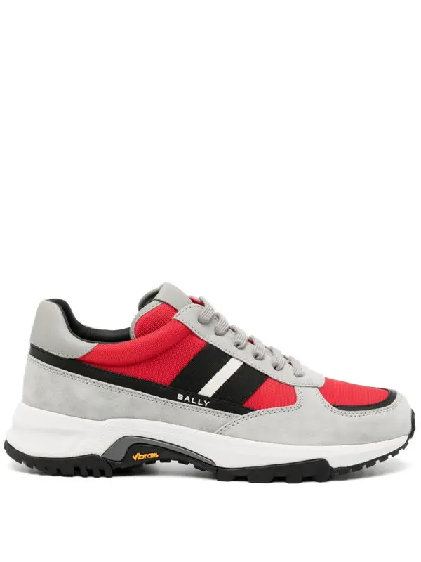 Bally Flick Ribbon Trainers - Grey