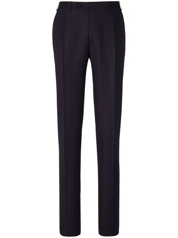 Canali Wool Twill Trousers
