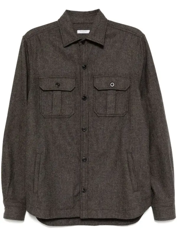 Boglioli Virgin Wool Flannel Jacket