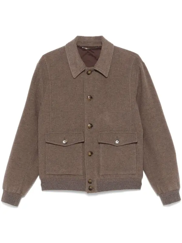 Canali Wool Padded Jacket