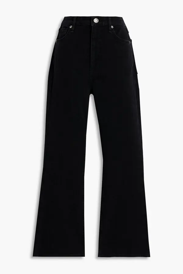 Rag & Bone Casey Cropped Flared Jeans