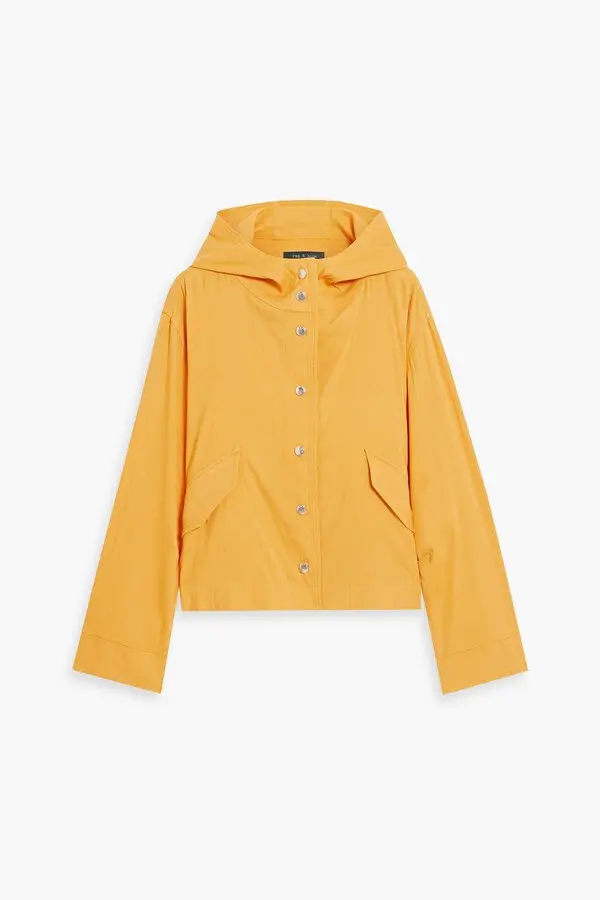 Rag & Bone Linen-blend Hooded Jacket