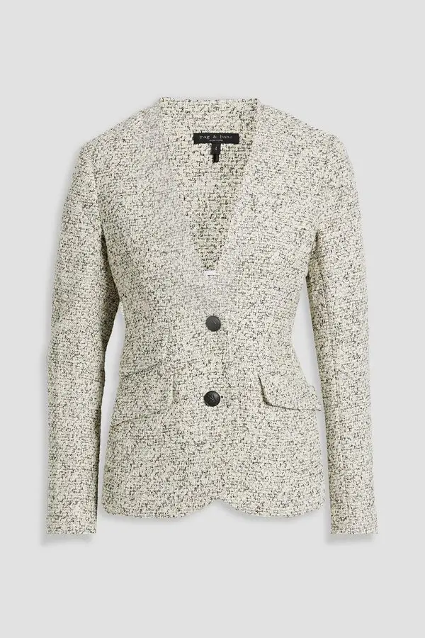 Rag & Bone Elise Bouclé-tweed Blazer