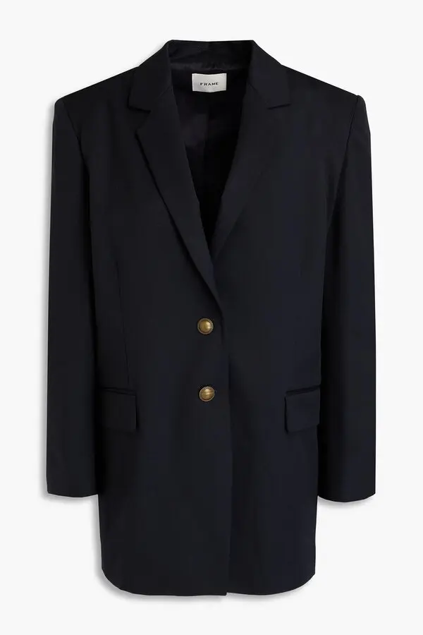 FRAME Wool-blend Twill Blazer