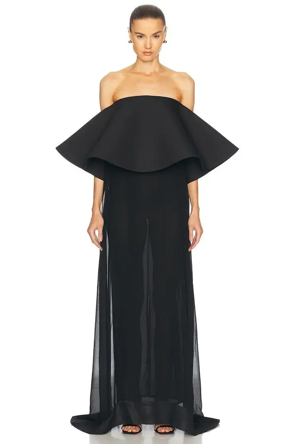 Jacquemus La Robe Vela - Black