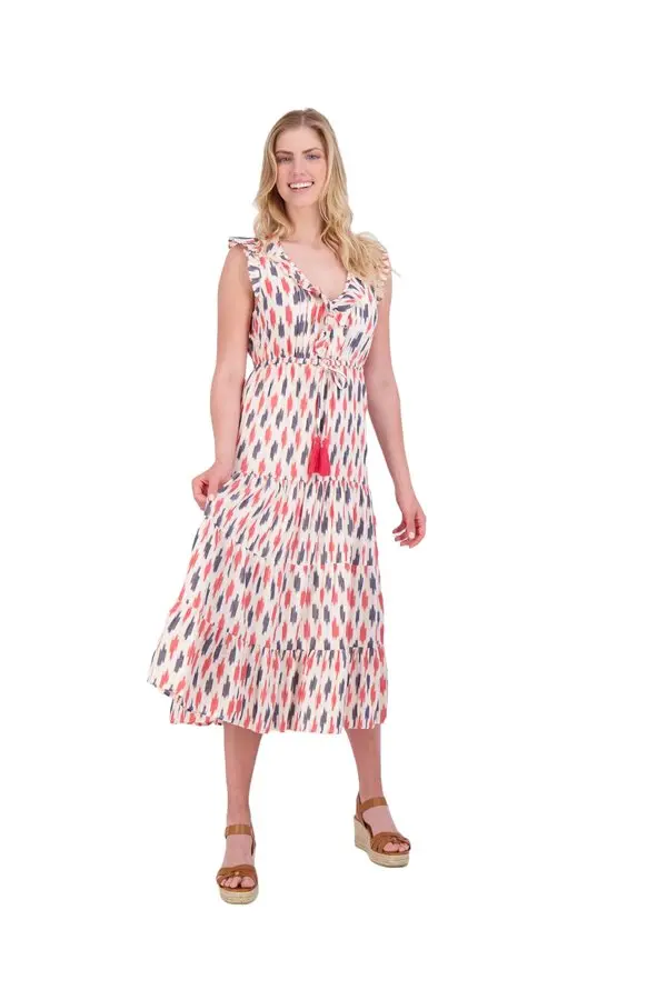 MER ST. BARTH Giselle Maxi Dress - Navy