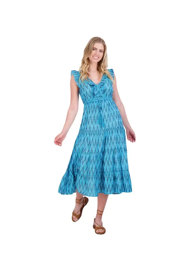 MER ST. BARTH Giselle Maxi Dress - Natural