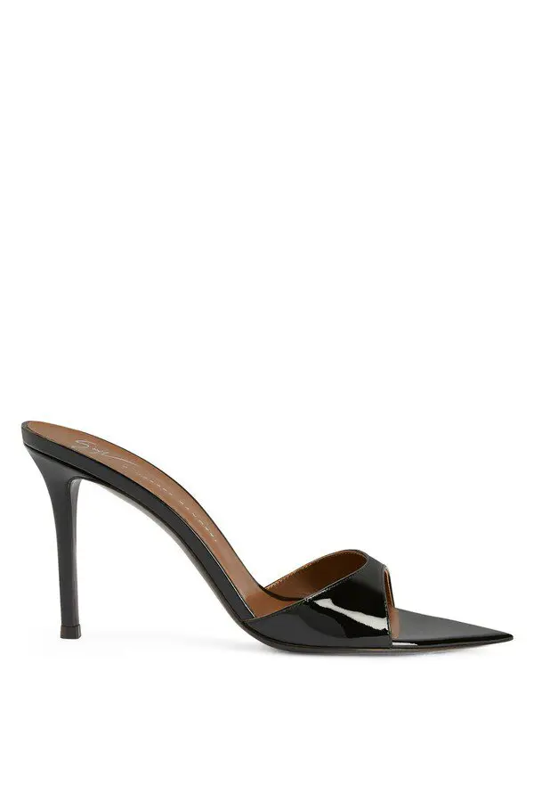 GIUSEPPE ZANOTTI Intriigo 90 Mules - Black