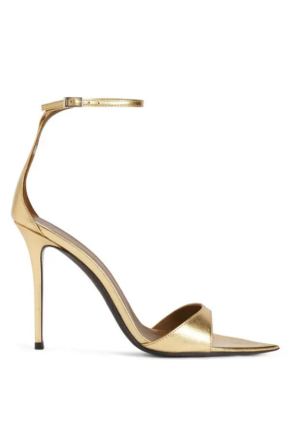 GIUSEPPE ZANOTTI Intriigo Strap 105 Sandals - Gold