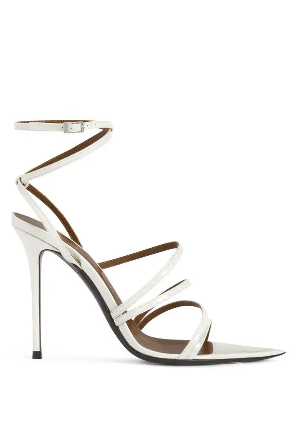 GIUSEPPE ZANOTTI Intriigo Claire 105 Sandals - White