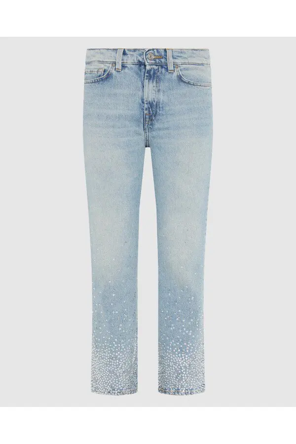 7 For All Mankind Logan Embellished Stovepipe