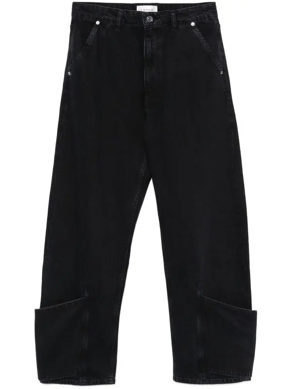 FRAME The Tab Straight Leg Jeans