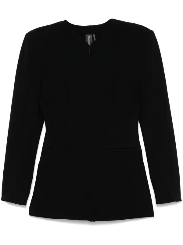 Norma Kamali Long-sleeve Zip-up Jacket