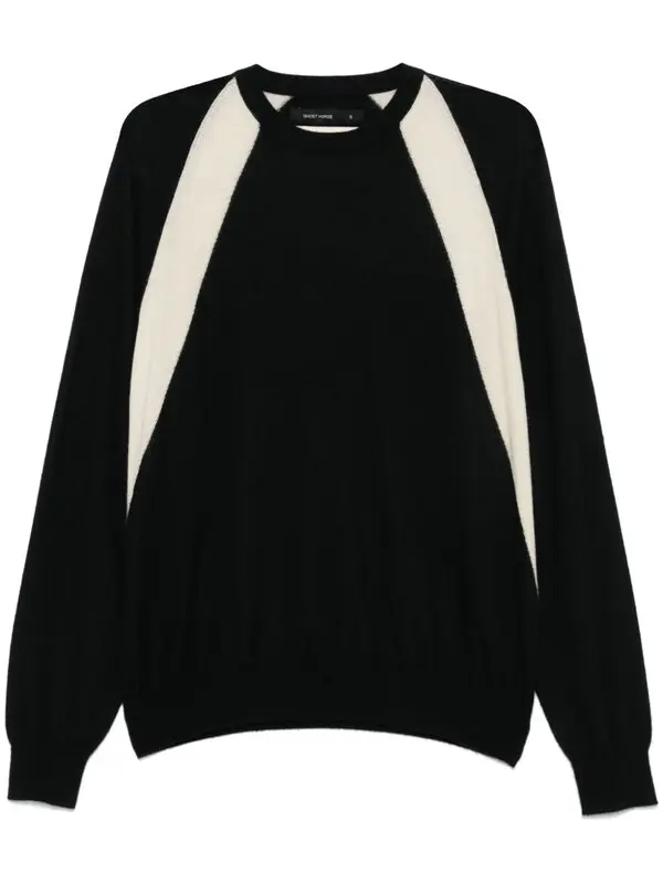 Frenckenberger Colour-block Cashmere Sweater