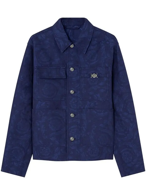 Versace Barocco-jacquard Carpenter Jacket