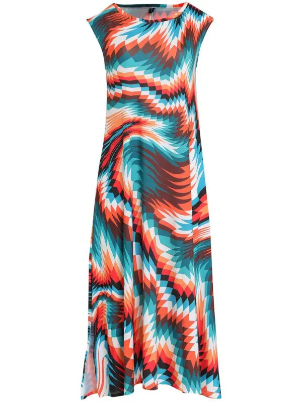 LYGIA & NANNY Tie Dress - Blue