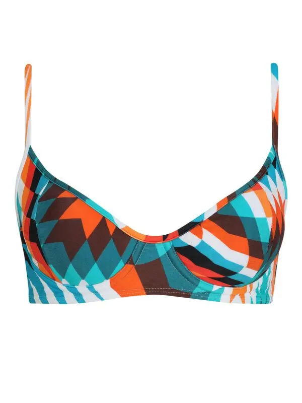 LYGIA & NANNY Fiji Bikini Top - Blue