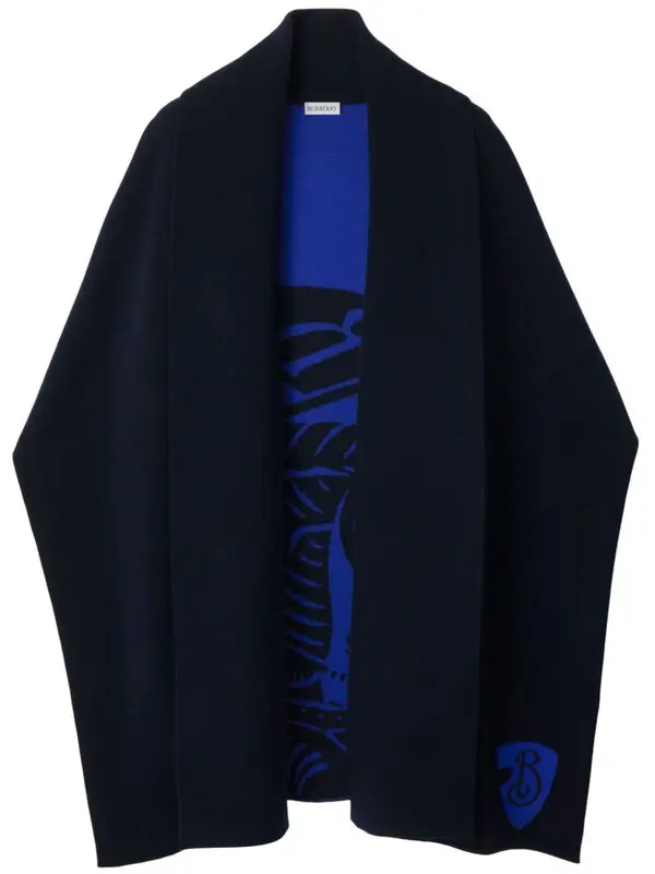 Burberry Equestrian Knight Design Cape