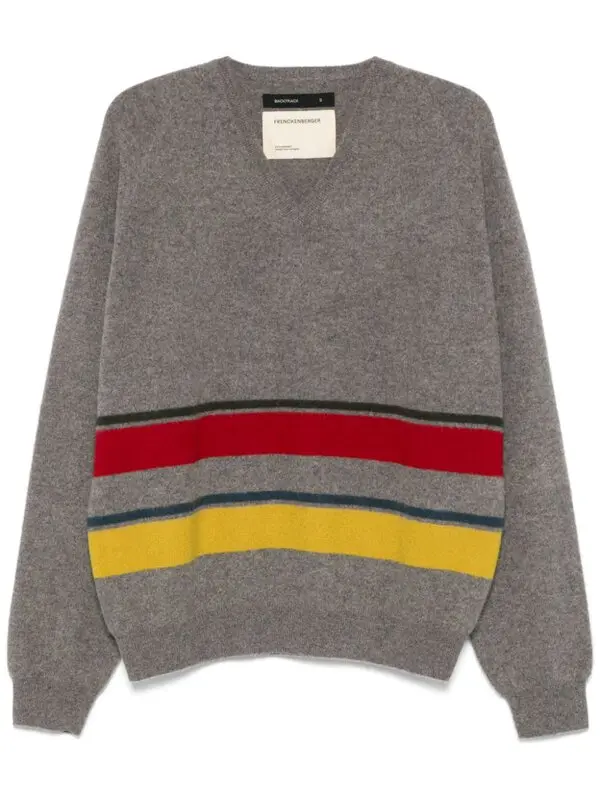 Frenckenberger Striped Cashmere Sweater