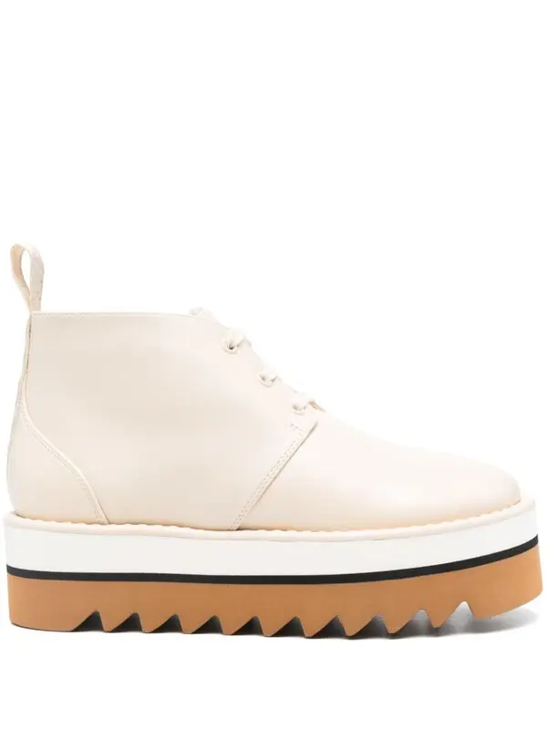 Stella McCartney 50mm Sneak-elyse Boots - Neutrals