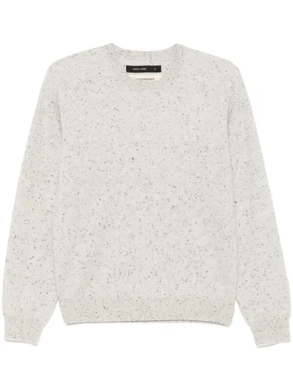Frenckenberger Speckle-knit Cashmere Sweater