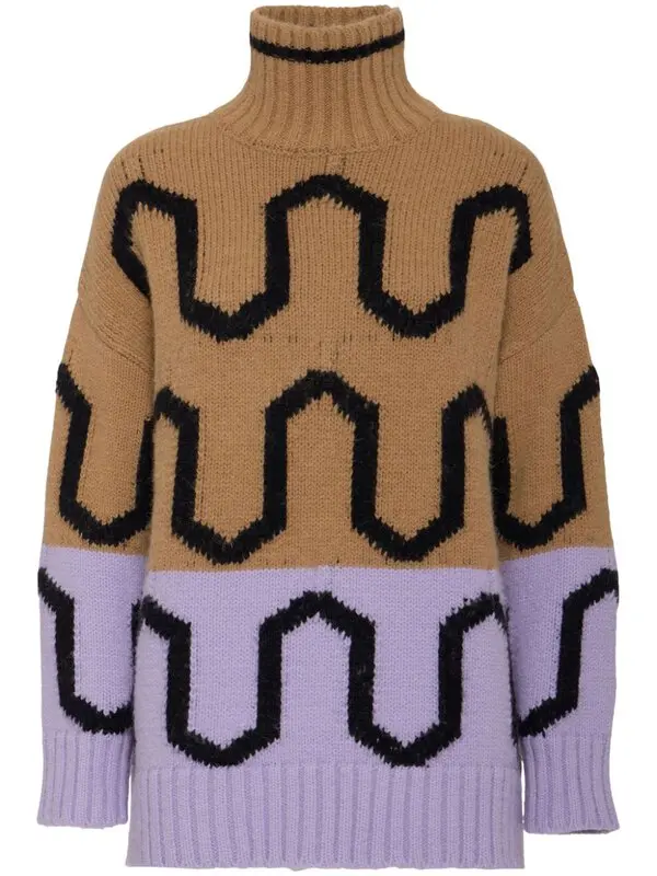 La DoubleJ Knitted Jumper - Neutrals