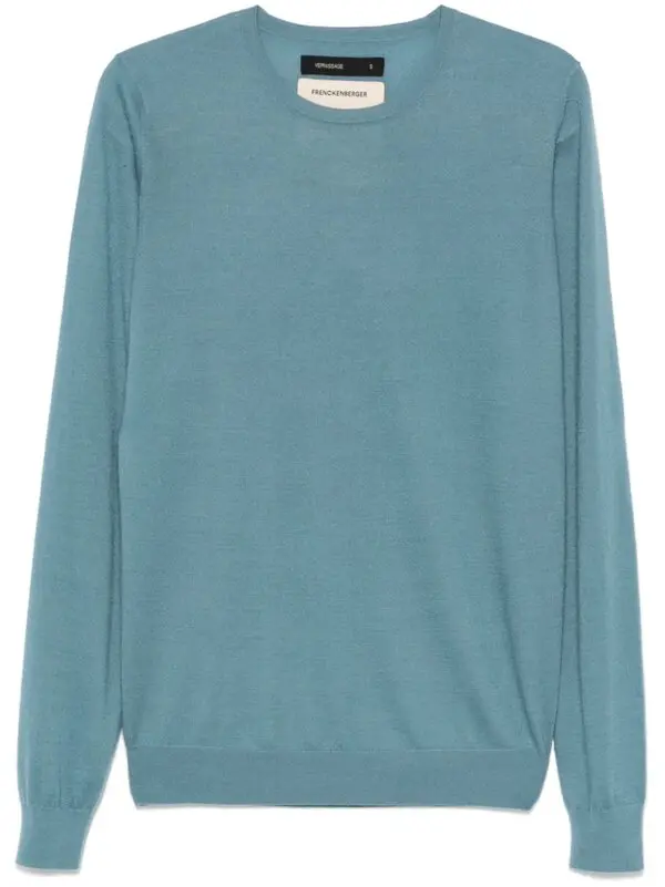 Frenckenberger Cashmere Sweater - Blue