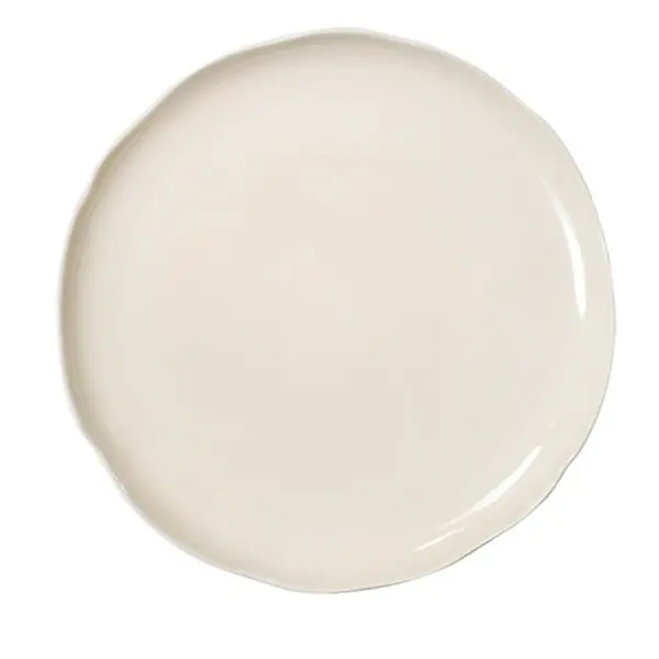 JARS Plume Round Serving Platter, Nude