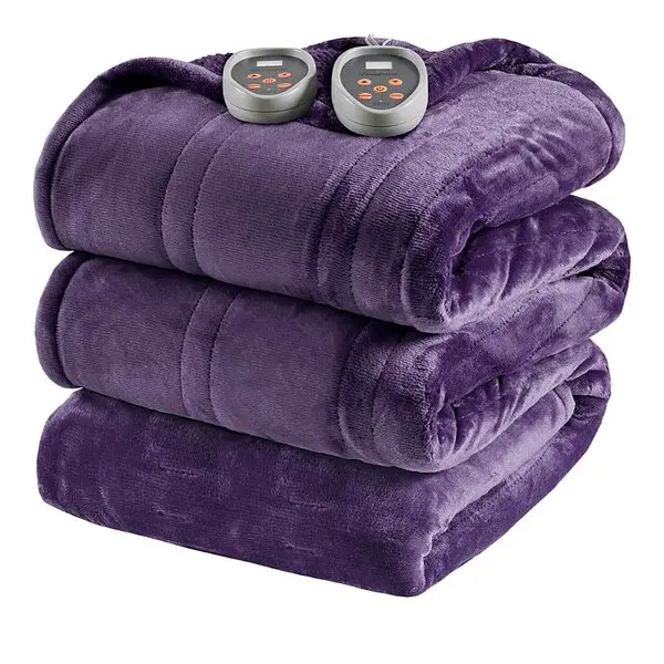BEAUTYREST Heated Microlight To Berber Blanket, King