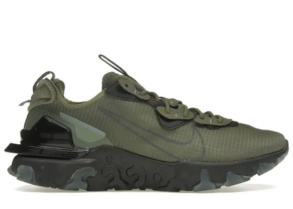 Nike React Vision Sneakers - Medium Olive/cool Grey/black