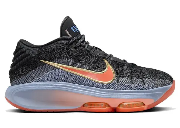 Nike Air Zoom Gt Hustle 3 Swoosh Fly - Anthracite/ashen Slate/metallic Gold
