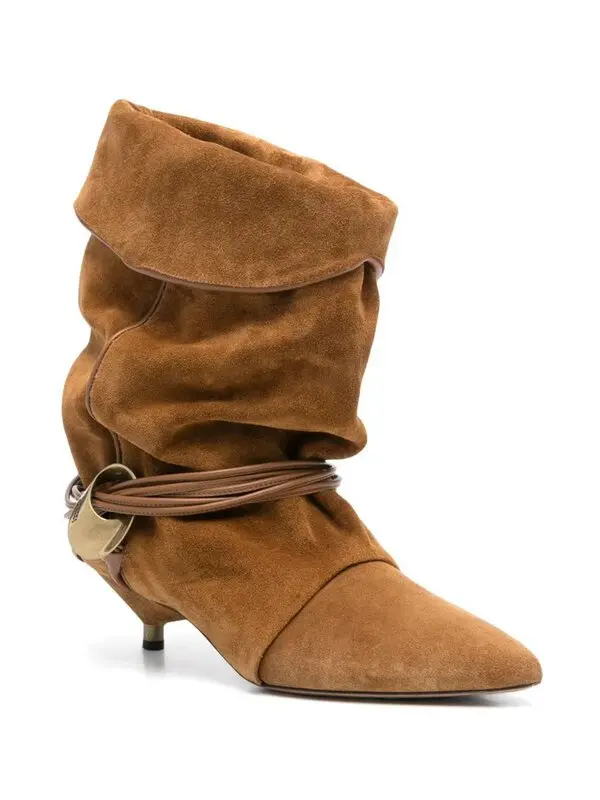 Isabel Marant Edrika Boots - Brown