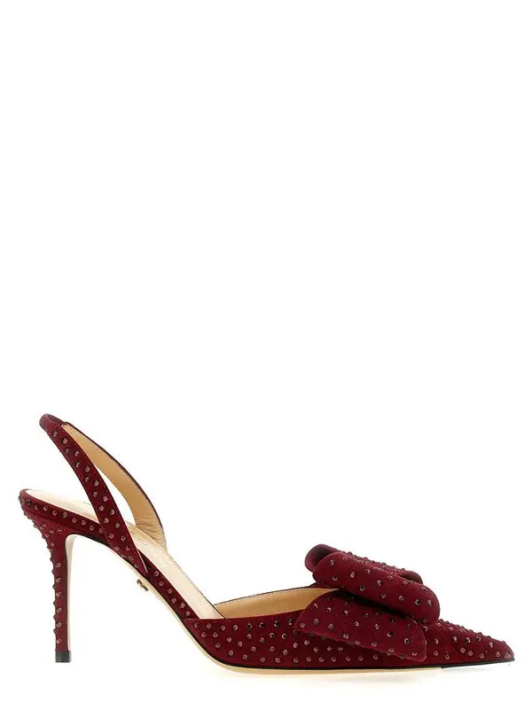 Mach & Mach Le Cadeau Slingbacks - Red