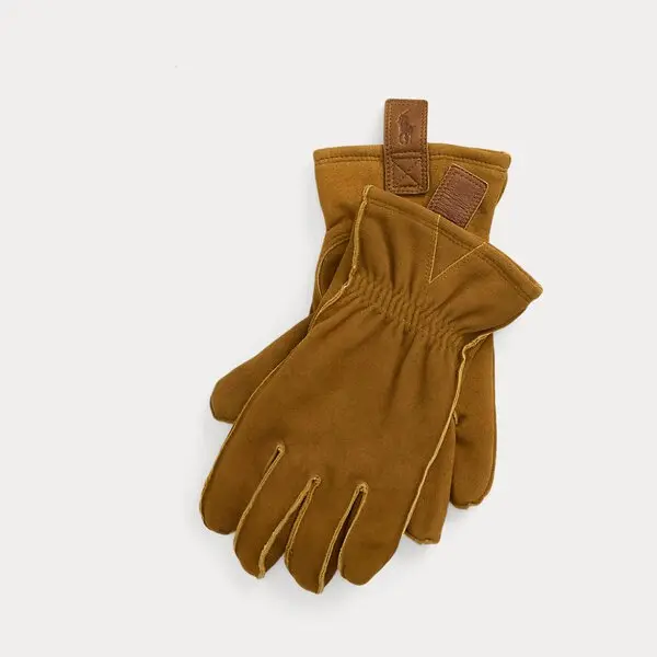 Ralph Lauren Suede Utility Gloves