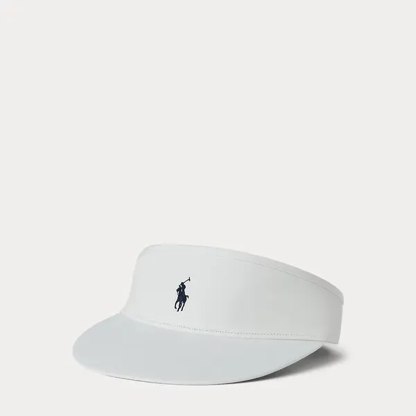 Ralph Lauren Signature Pony Performance Visor - White