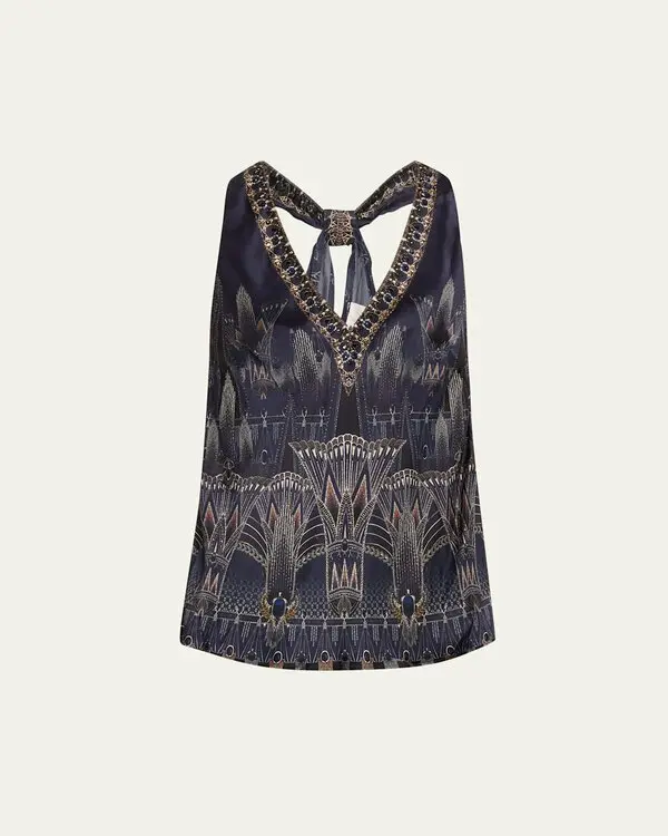 Camilla V-neck Top