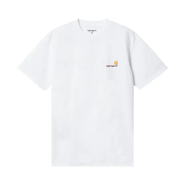 Carhartt Work In Progress Short-sleeve American Script T-shirt - White